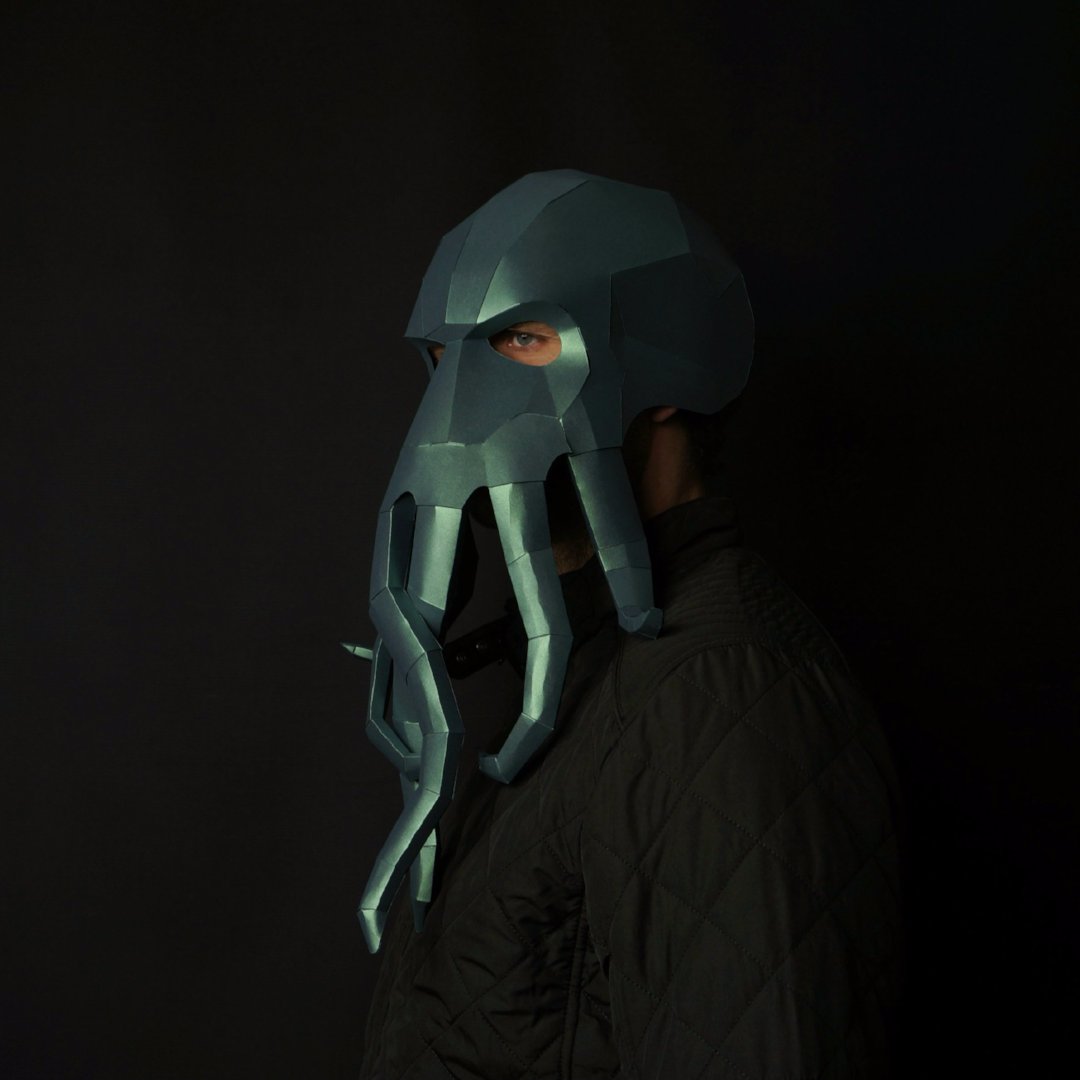 Cthulhu | Cosplay Papercraft Mask Templates | PDF Download – Wintercroft